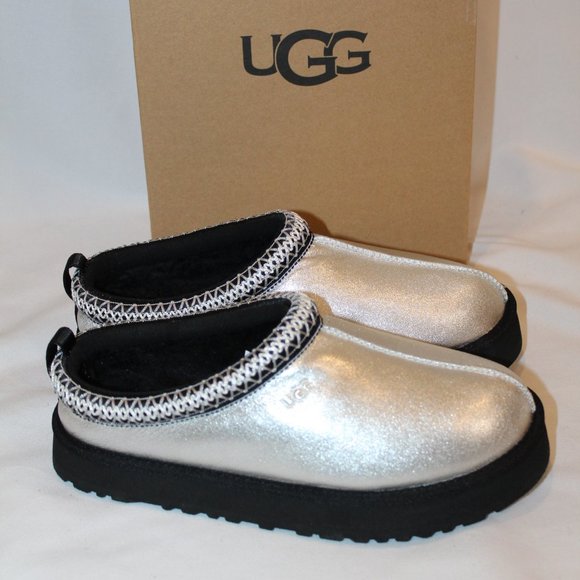 UGG | Shoes | Nib Ugg Youth 5 Womens 657 Leather Tasman Shearling Lined ...